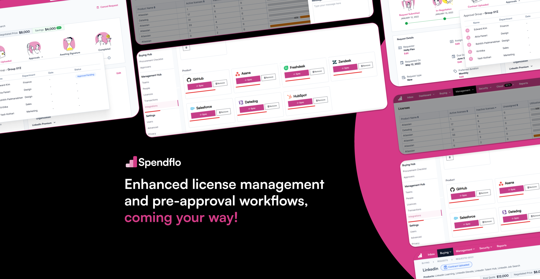 Spendflo's November product enhancements